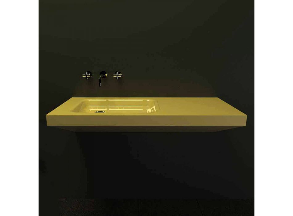 Wall mounted sink Saddled, modern Italian design made in Italy