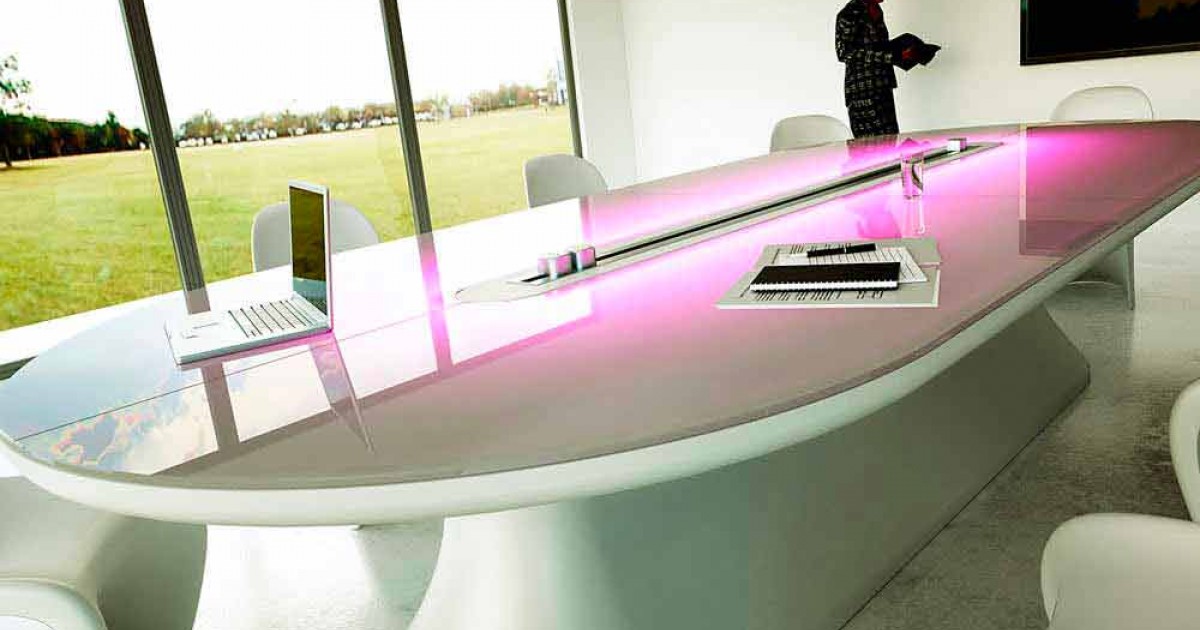 Contemporary design conference table Info Table, Italian design