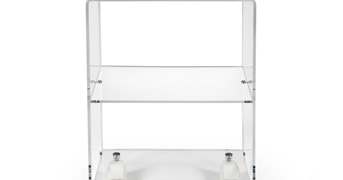 Cart for Objects with Plexiglass Wheels