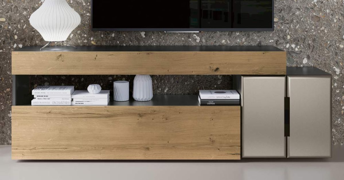 Modern Design Wall Composition in MDF