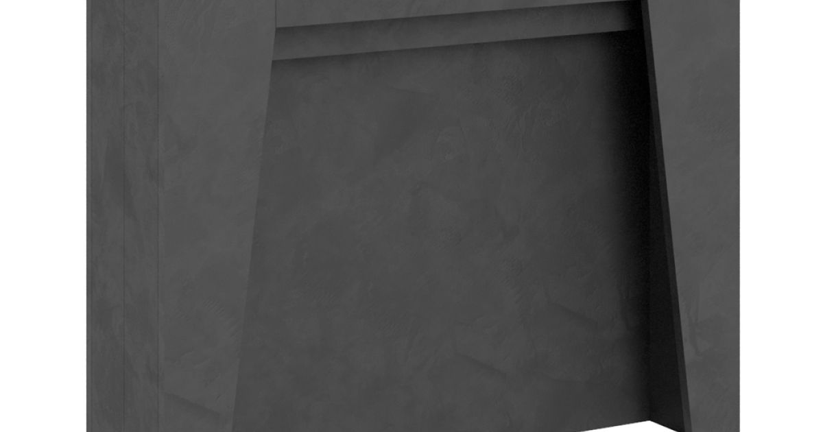 Extendable console to 211 cm in melamine in essence