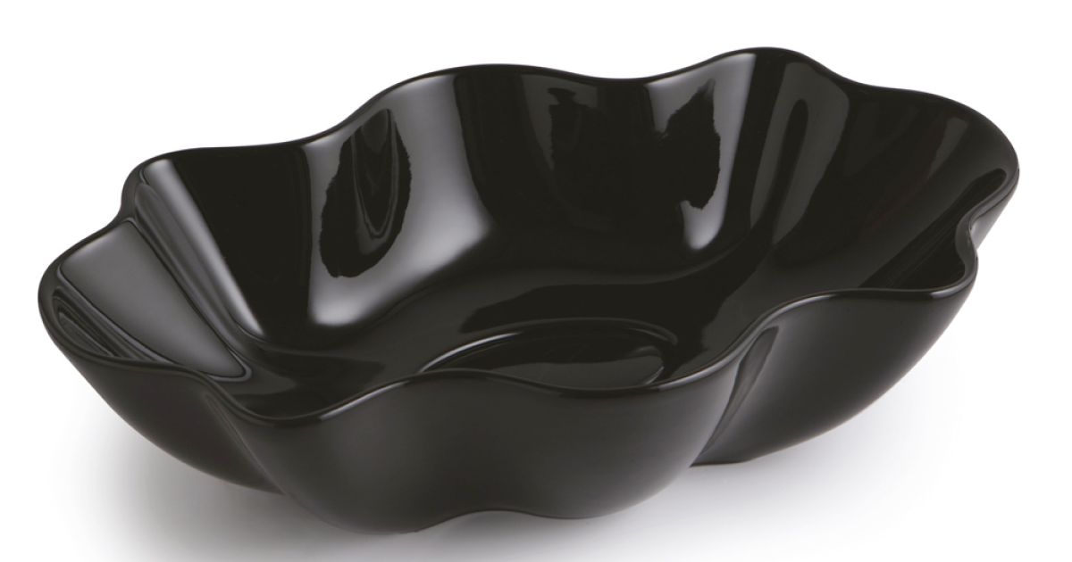 Shaped bathroom sink in colored ceramic Made in Italy