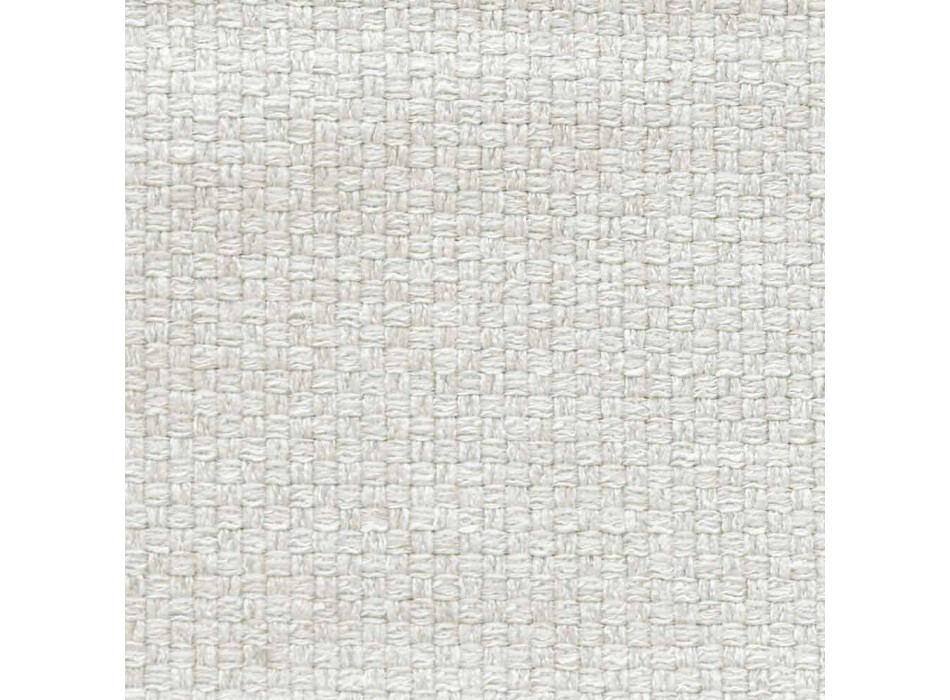 Round Double Bed Tissue Coated Made in Italy