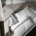 Round Double Bed Tissue Coated Made in Italy