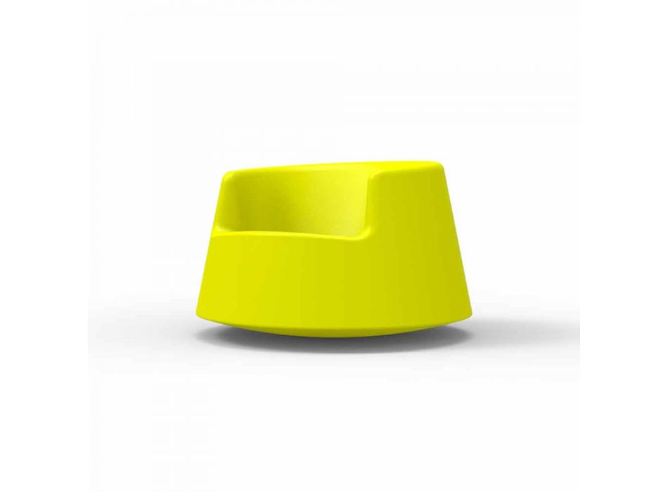 Roulette outdoor armchair in polyethylene, modern design by Vondom