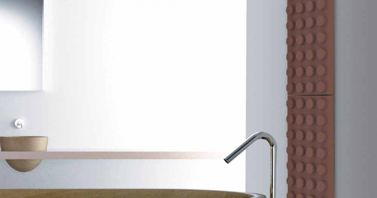 Designer lego brick hot water radiator Brick made in Italy Scirocco H