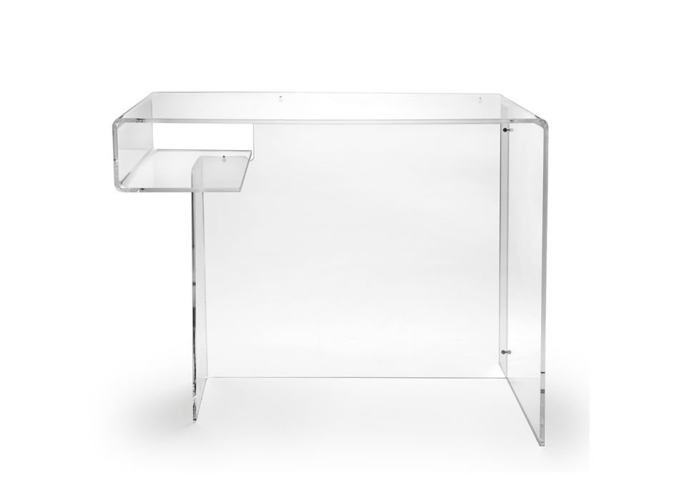 Modern Desk in Transparent Plexiglass Modern Design