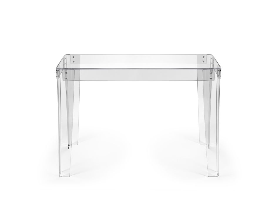 Desk in Modern Transparent Plexiglass Made in Italy
