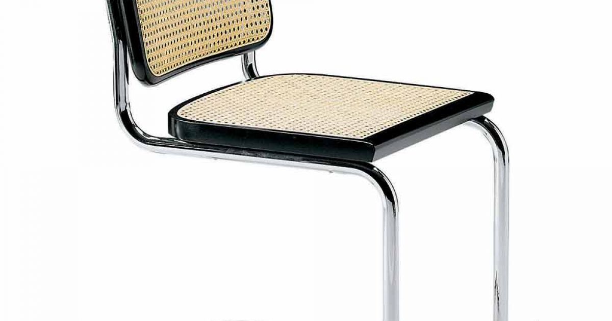 Office Chair with Seat and Backrest in Straw Made in Italy