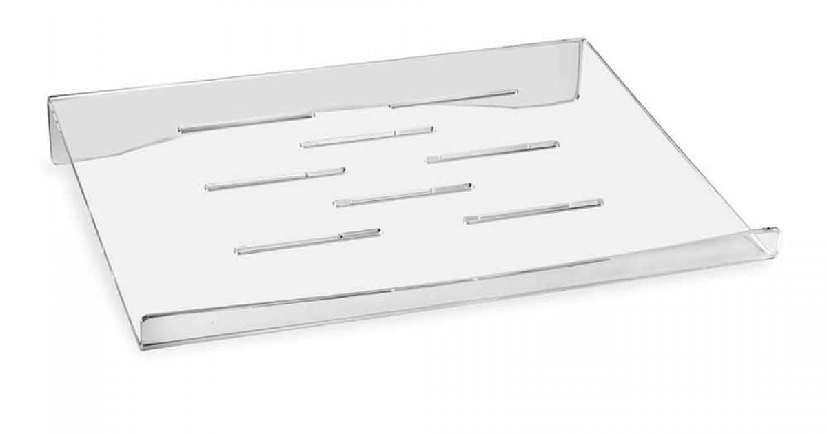 Laptop Stand in Plexiglass for Desk Made in Italy