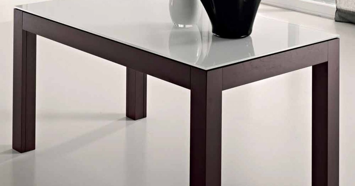 Extendable Glass Table up to 10 seats Made in Italy