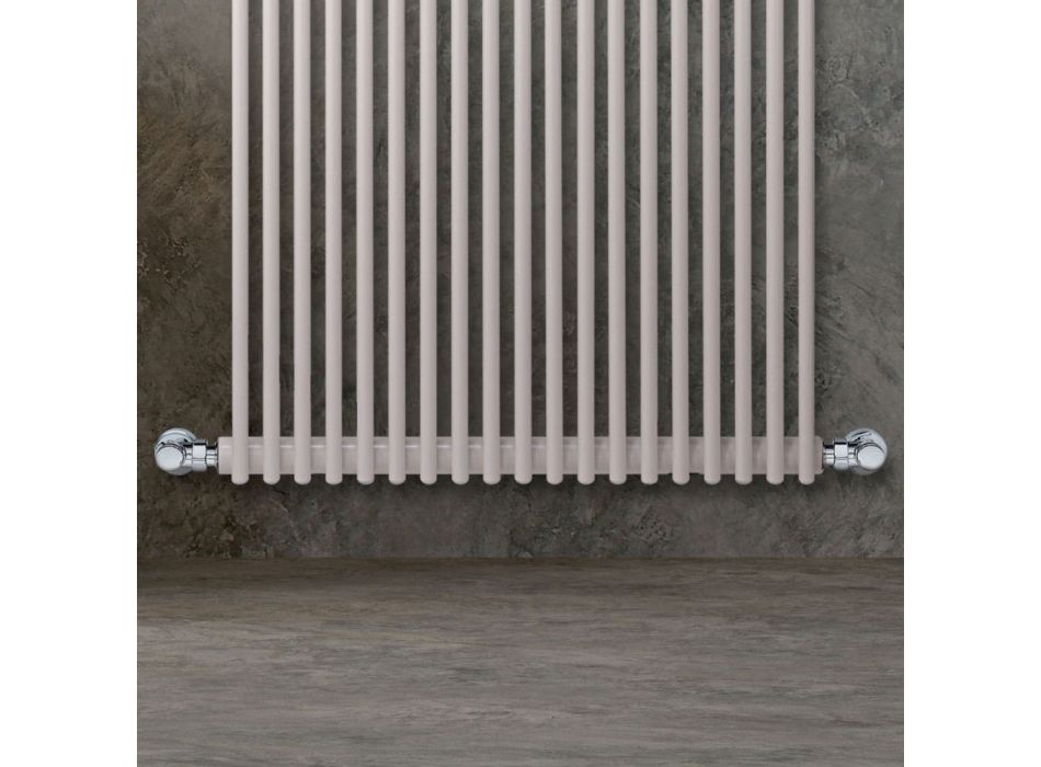 Hydraulic radiator with a series of vertical elements