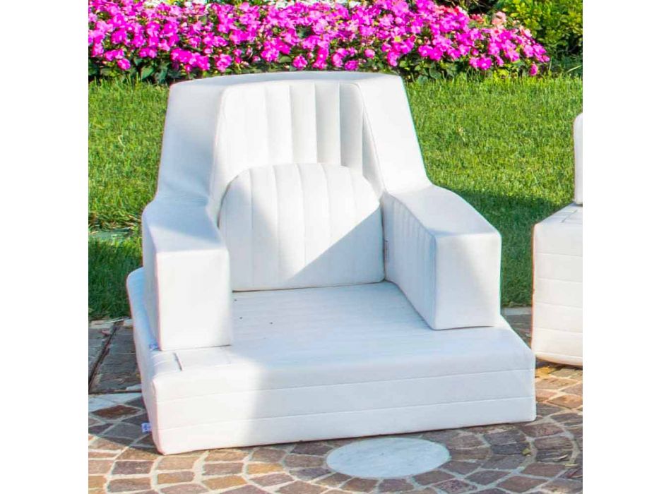 Design Floating armchair for pool Trona Basic, white