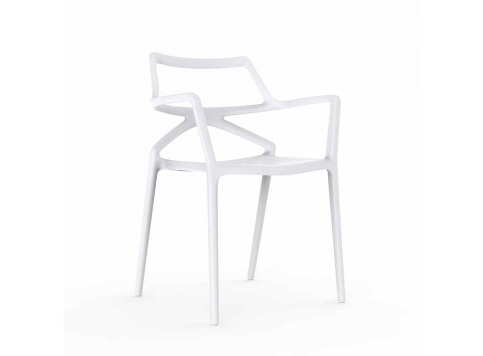Vondom Delta outdoor chair in polypropylene, modern design
