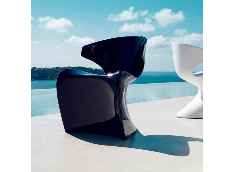 Vondom Wing modern outdoor armchair made of polyethylene, 50x56xH74 cm
