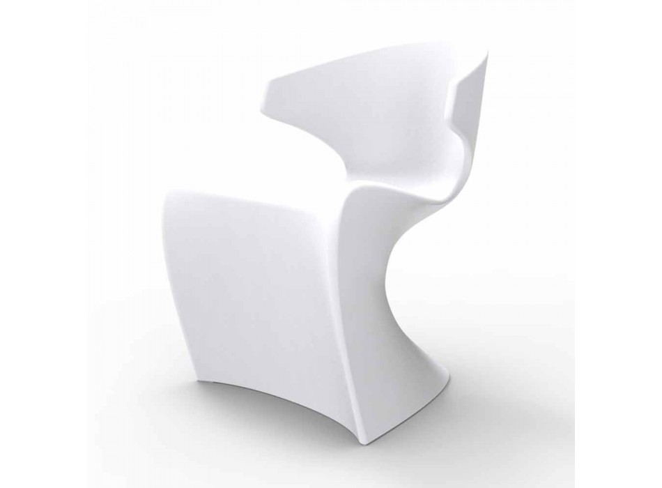Vondom Wing modern outdoor armchair made of polyethylene, 50x56xH74 cm